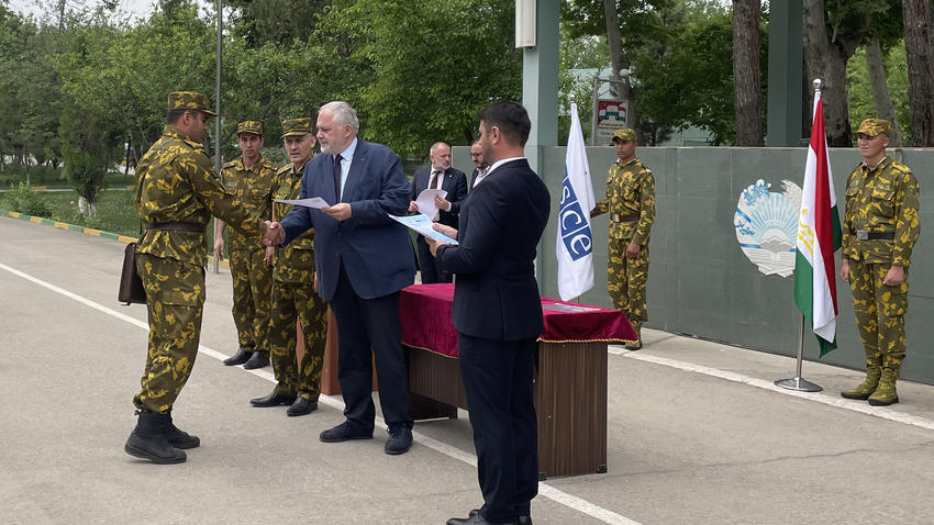Tajik border officers enhance their operation planning capacity at OSCE ...
