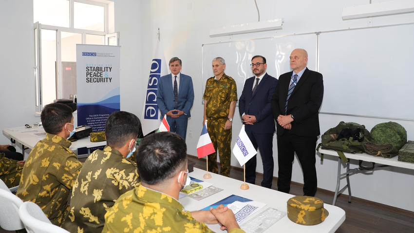 OSCE trains Special Unit officers of Tajikistan's Border Troops on ...