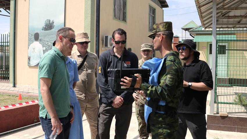 Military advisors from Germany and the United Kingdom visit OSCE ...