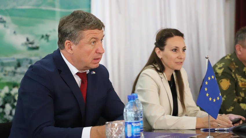 With the support of the European Union, OSCE handed over four CCTV ...