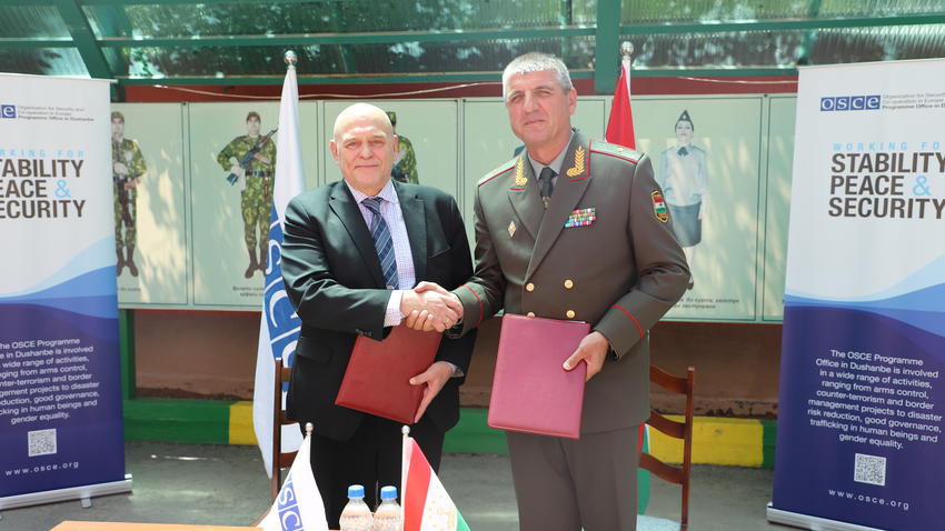 OSCE donates equipment to Tajik Border Troops | OSCE Programme Office ...